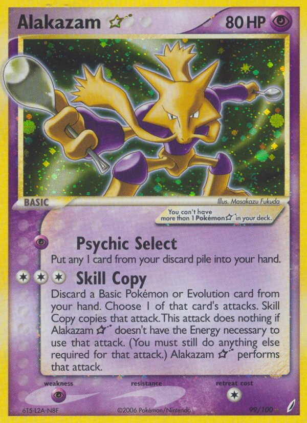 Alakazam ★ #99 - Crystal Guardians | Price Guide & Historical Value ...