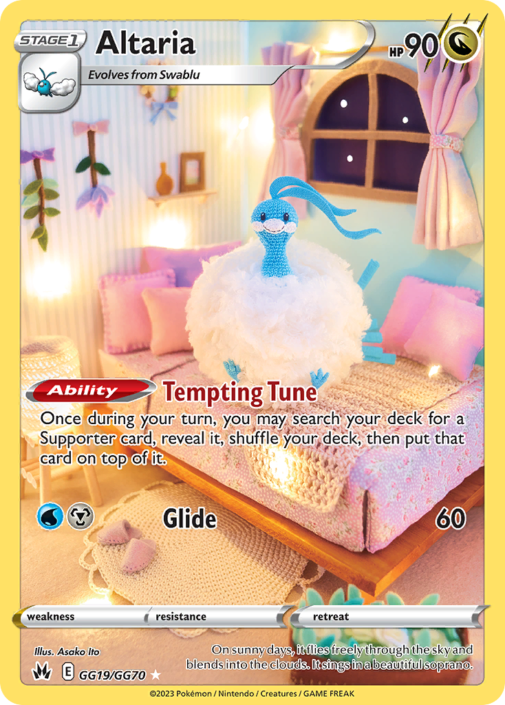 Altaria #GG19 - Crown Zenith Galarian Gallery | Price Guide ...