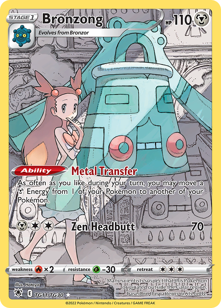 Bronzong #TG11 - Astral Radiance Trainer Gallery | Price Guide ...