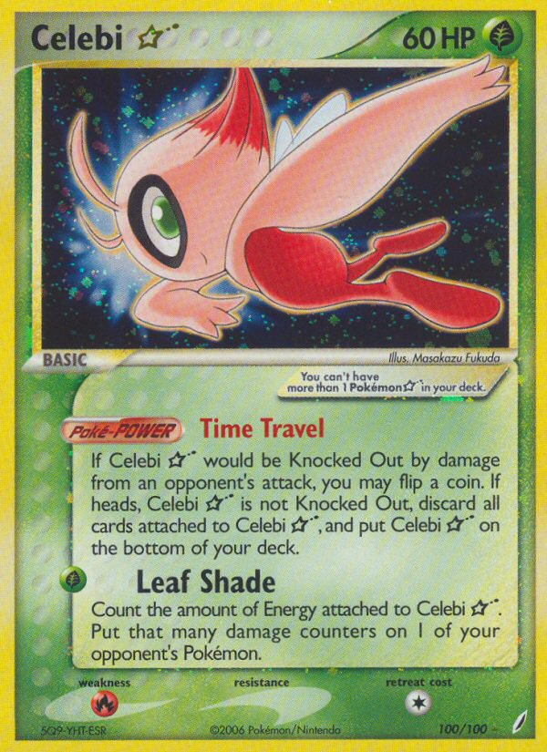 Celebi ★ #100 - Crystal Guardians | Price Guide & Historical Value ...