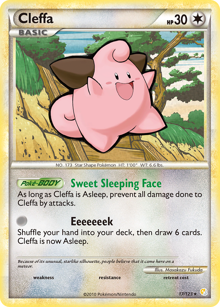 Cleffa #17 - HeartGold & SoulSilver | Price Guide & Historical Value ...