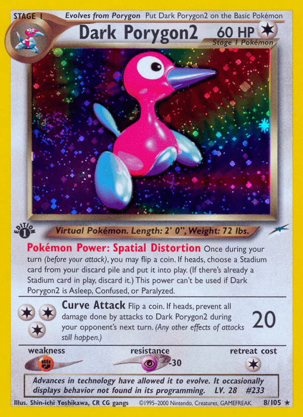 Dark Porygon2 #8 - Neo Destiny | Price Guide & Historical Value ...