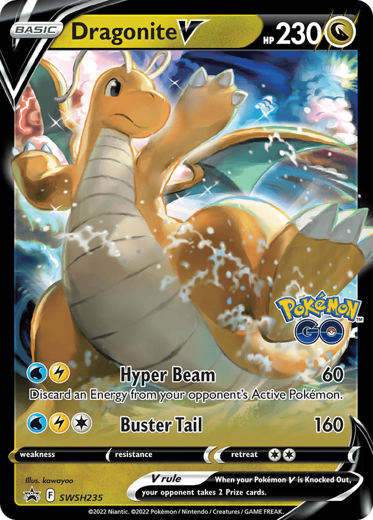 Dragonite V #SWSH235 - SWSH Black Star Promos | Price Guide ...