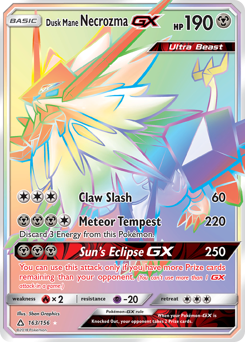 Dusk Mane Necrozma-GX #145 - Ultra Prism | Price Guide & Historical ...