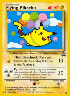 Flying Pikachu #292/XY-P - XY Promos | Price Guide & Historical Value ...