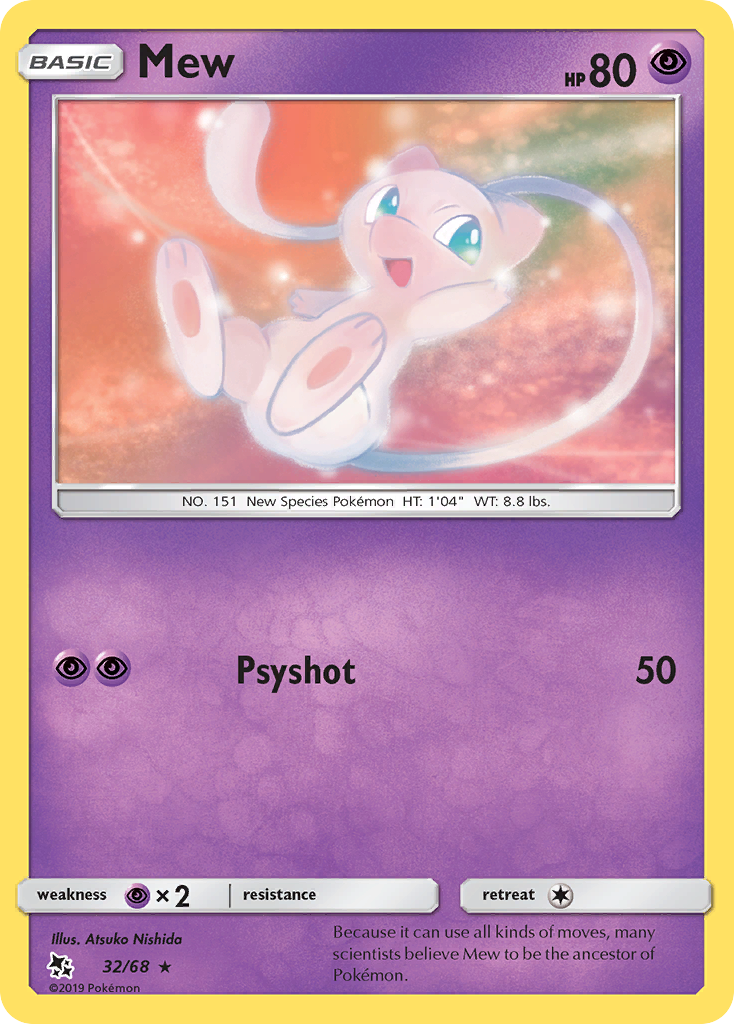 Mew #32 - Hidden Fates | Price Guide & Historical Value (Ungraded ...