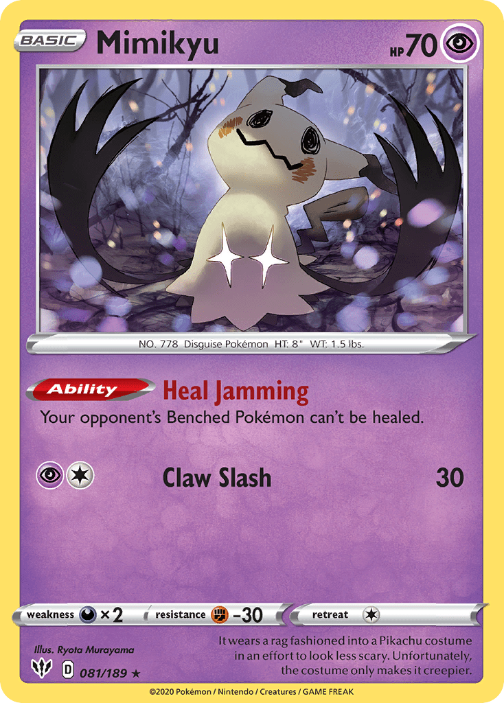 Mimikyu #81 - Darkness Ablaze | Price Guide & Historical Value ...