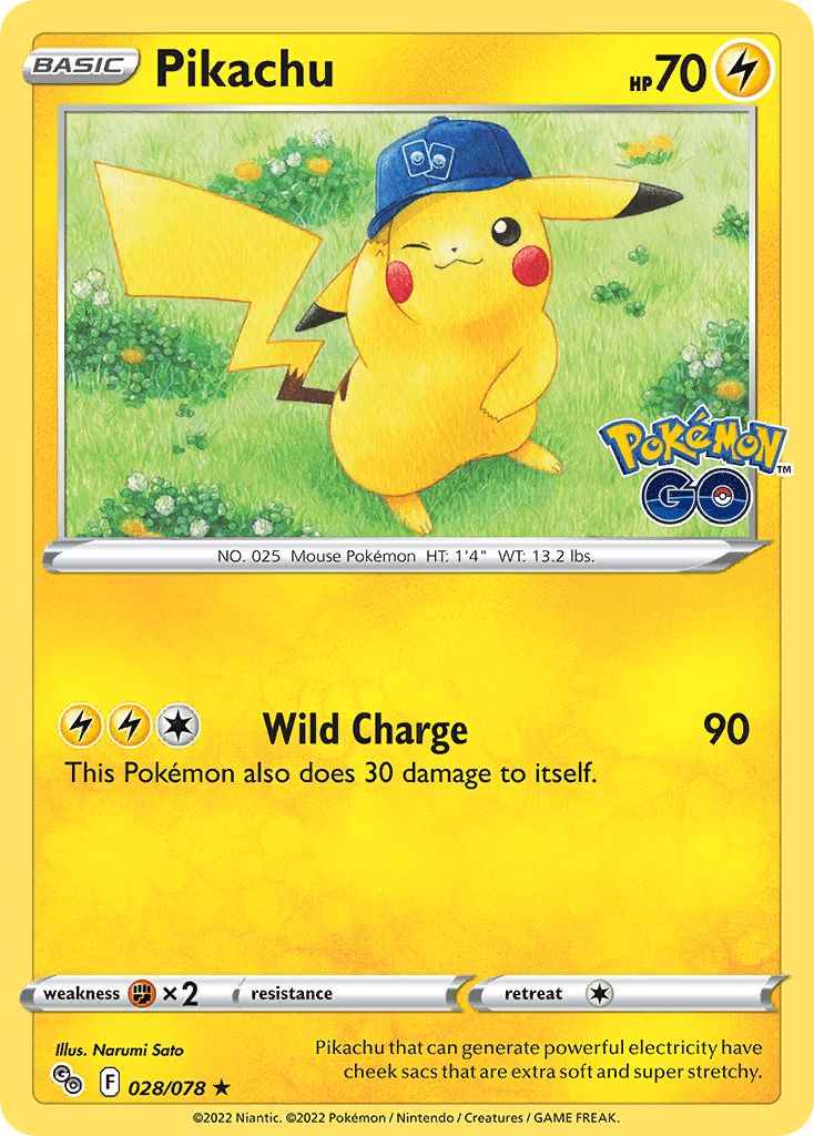 Pikachu #28 - Pokémon GO | Price Guide & Historical Value (Ungraded ...