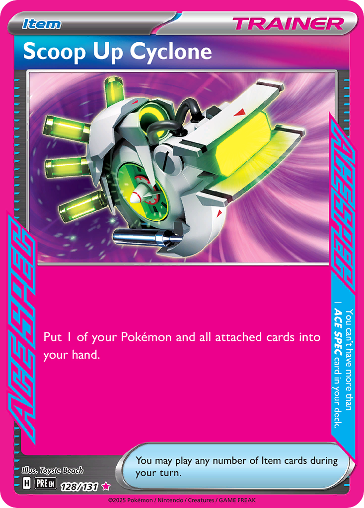 Scoop Up Cyclone #128 - Prismatic Evolutions | Price Guide & Historical ...