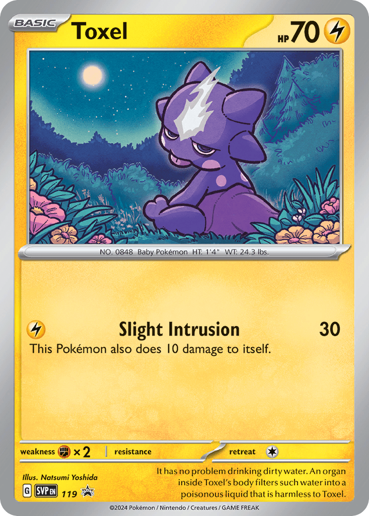 Toxel #119 - Scarlet & Violet Black Star Promos | Price Guide ...