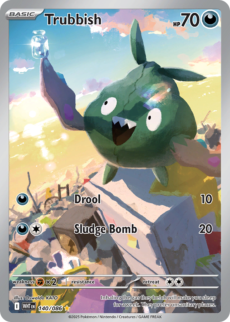 Trubbish #140 - White Flare | Price Guide & Historical Value (Ungraded ...