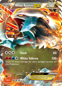 White Kyurem-EX #085/093 - EX Battle Boost | Price Guide & Historical ...