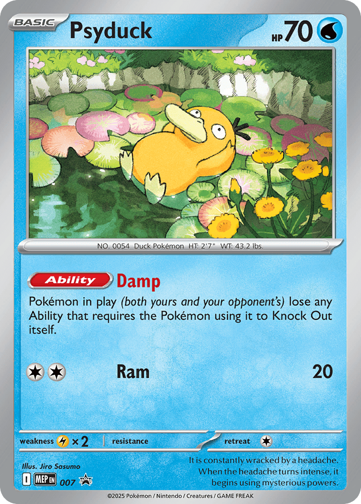 Psyduck #7 - Mega Evolution Black Star Promos | Price Guide ...