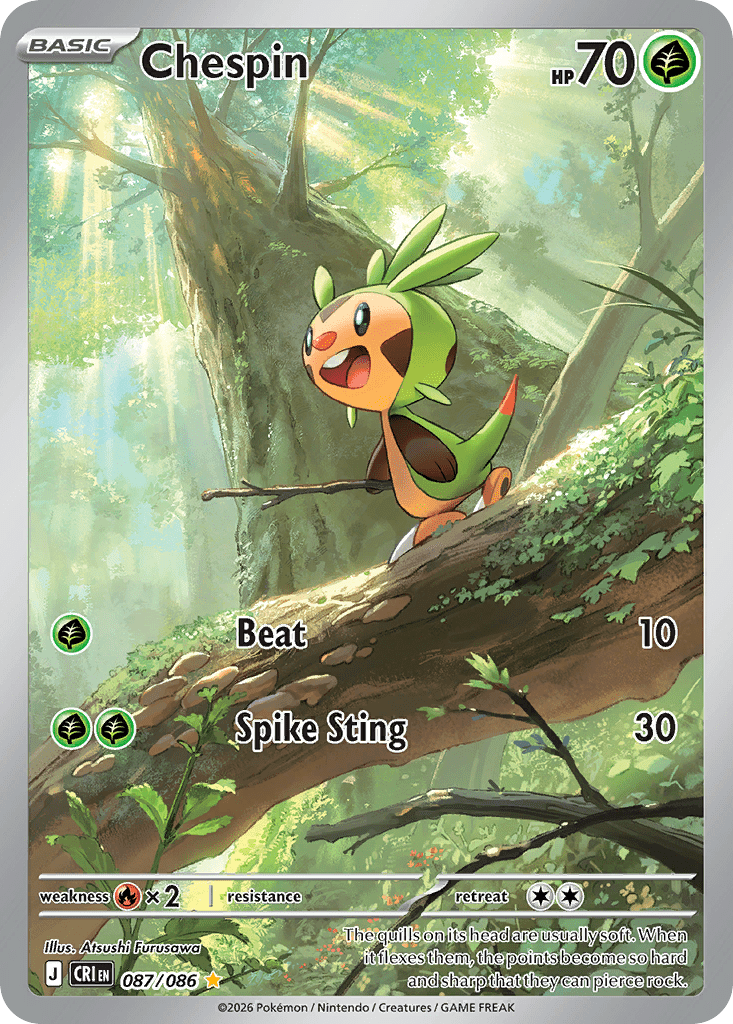 Chespin #087/086 - Chaos Rising | Price Guide & Historical Value ...